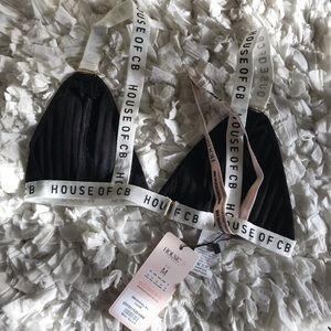 House of CB | Intimates & Sleepwear | House Of Cb Ribbed Triangle Bra ...